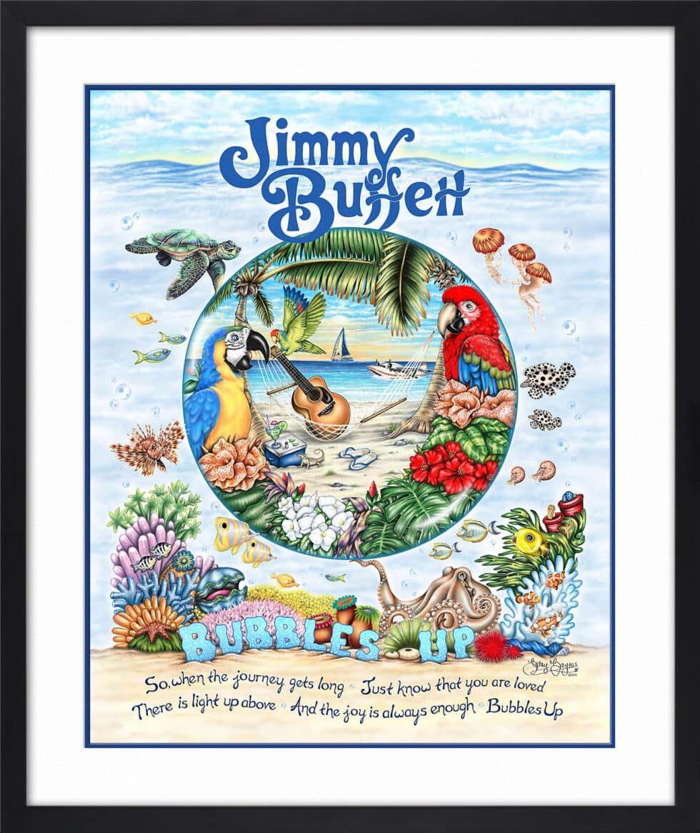 Equal Strain on All Parts – the Art Print - Jimmy Buffett Prints